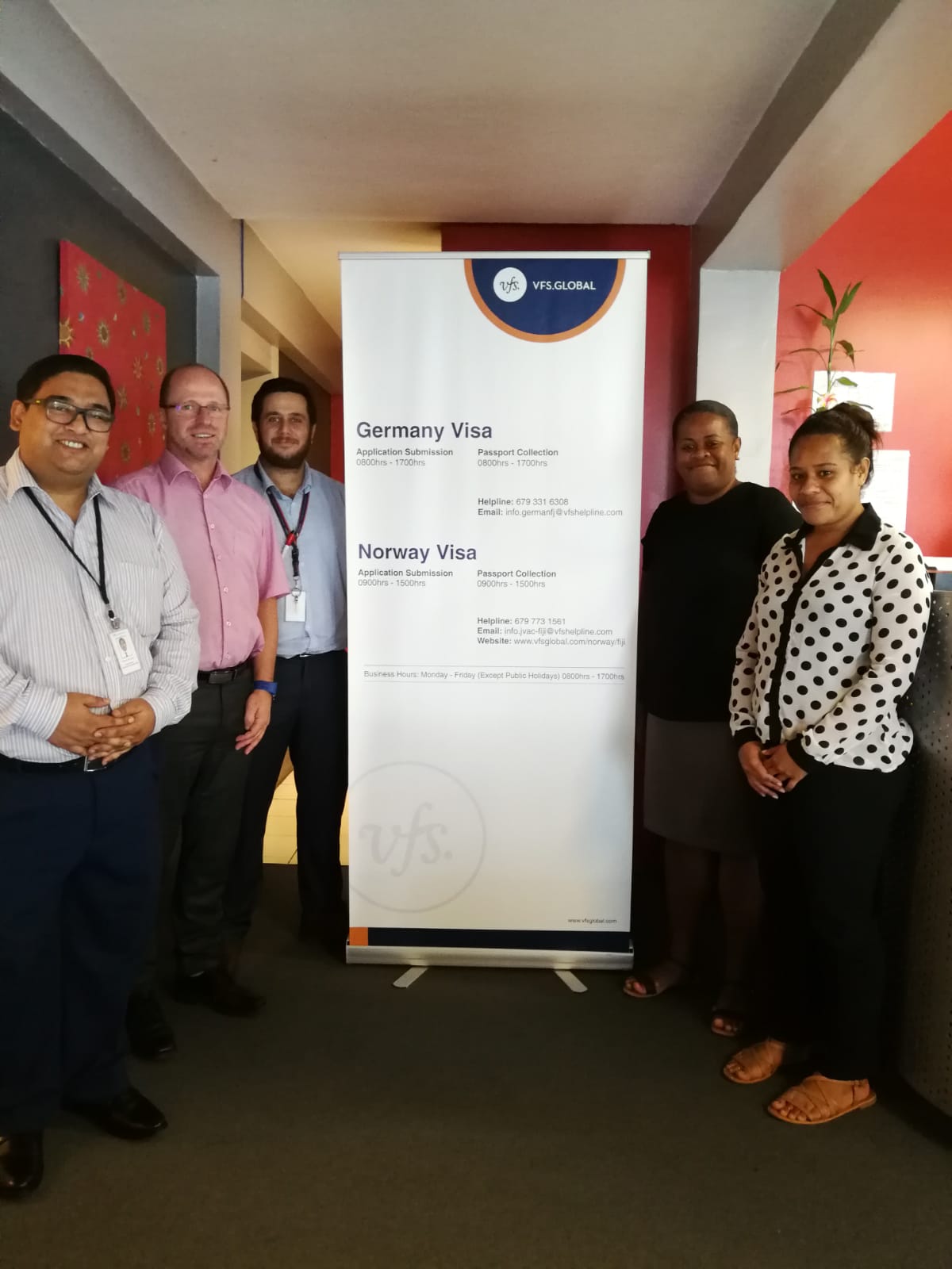 Visa Application Center in Suva/Fiji with Service provider VFS Global ...