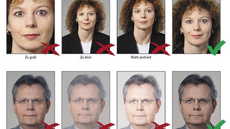 Requirements for passport photos - Federal Foreign Office